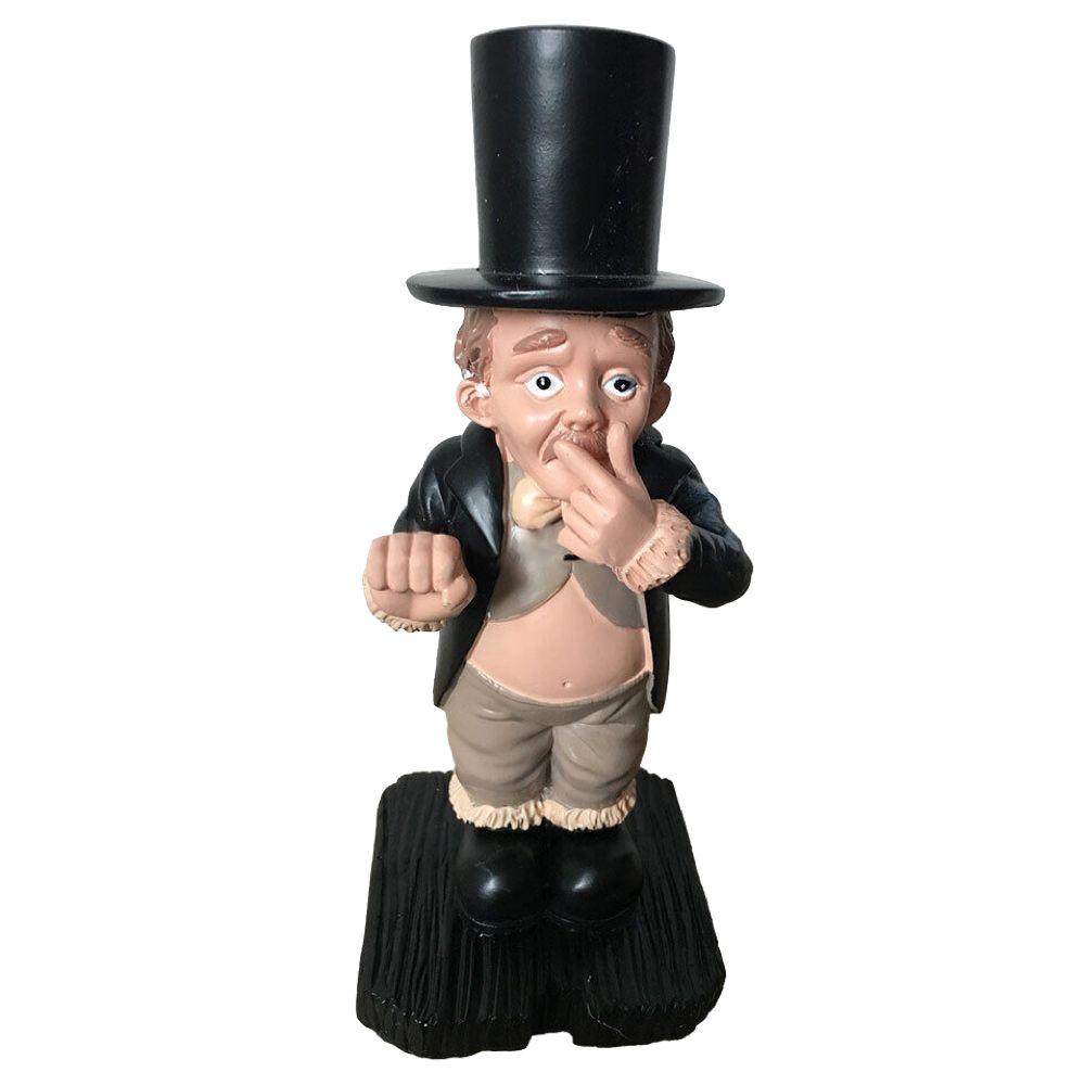 Decor Funny Toilet Paper Delivery Butler Statue Ornament - 20cm | Shop ...