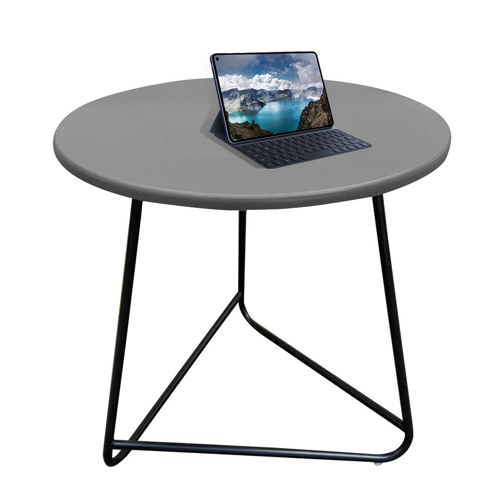Modern Round Coffee Table Side Table with Metal Frame | Shop Today. Get ...