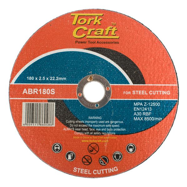 Cutting Disc Steel 180x2.5x22.22 - 4 Pack | Shop Today. Get it Tomorrow ...