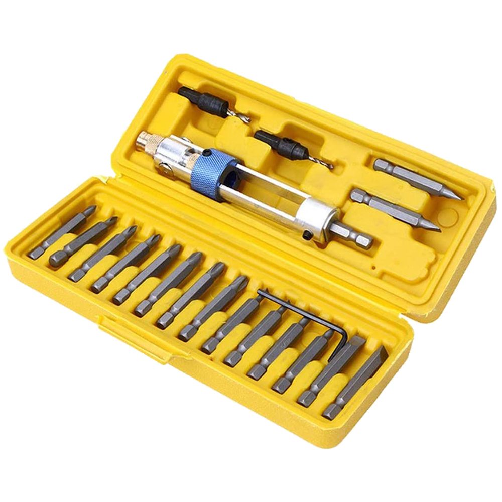 20 Pieces/Set Half Time Drill Driver Swivel Multi Screwdriver Bit Sets | Shop Today. Get it ...