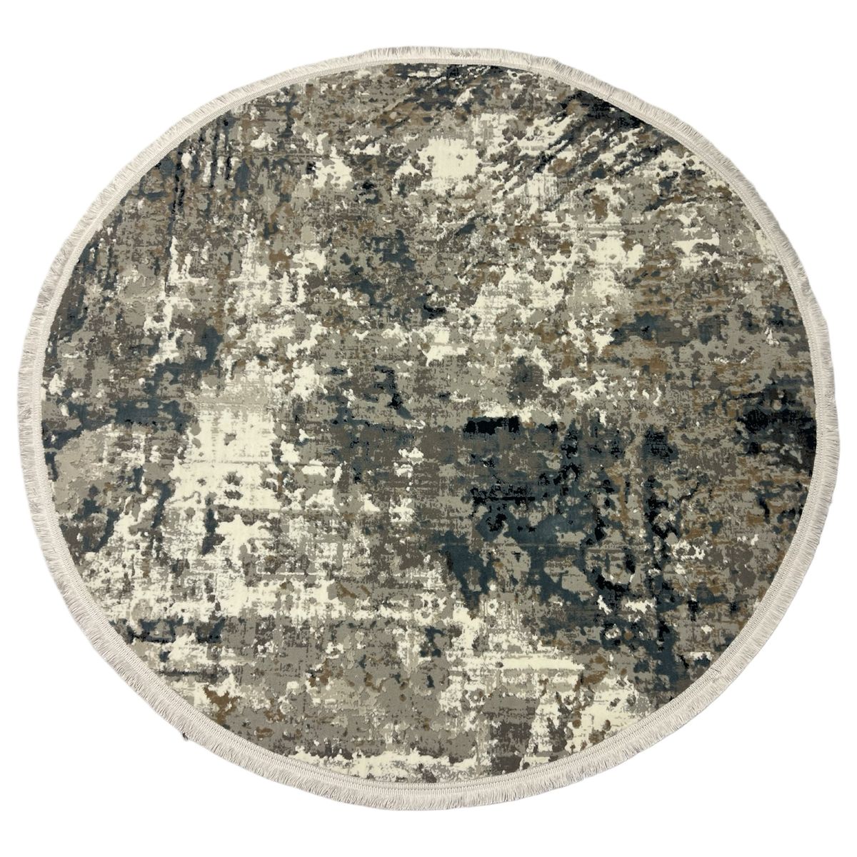 Rugs & Decor/ Modern Abstract Round Area Rug - 150 x 150 cm | Shop ...