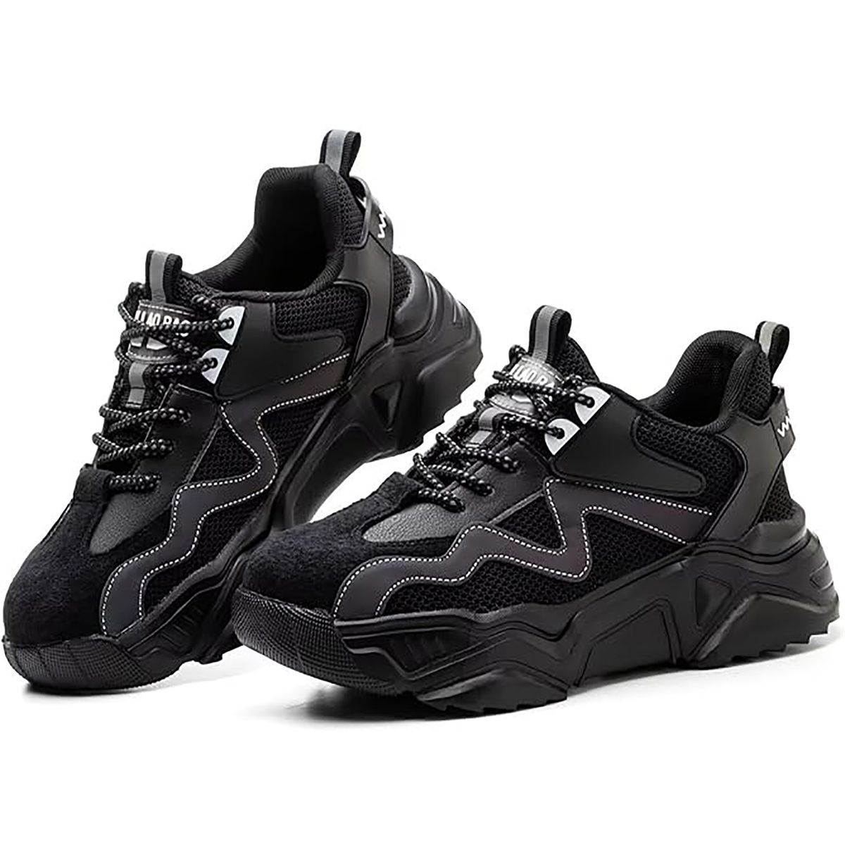 Safety Boots Safety Shoes Steel toe non-Slip Anti-Puncture Work ...