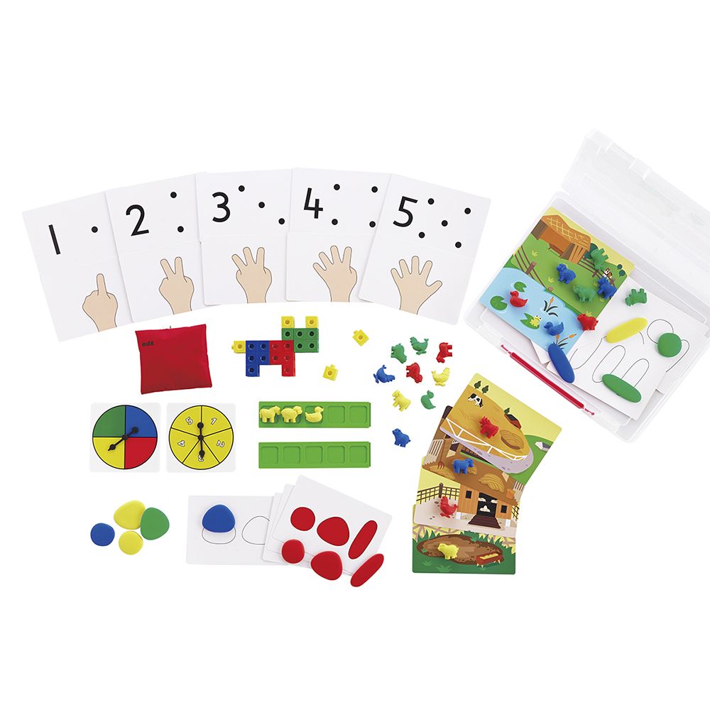 EDX Education Early Math 101 To Go Kit - Numbers & Measurement: Lev 1 ...