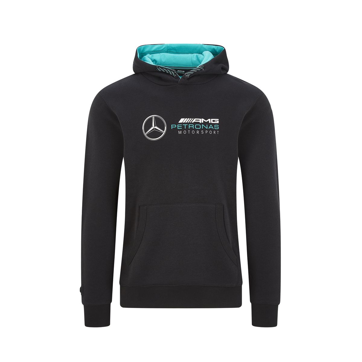 2021 Mercedes-AMG Mens Logo Hooded Sweatshirt Black | Shop Today. Get ...