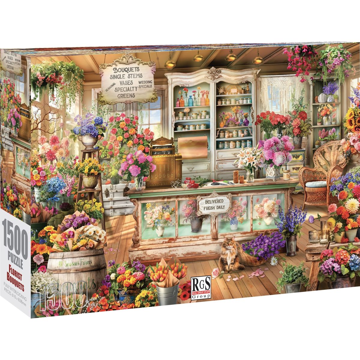 RGS Group Florist Bouquets Jigsaw Puzzle - 1500 Piece | Shop Today. Get ...
