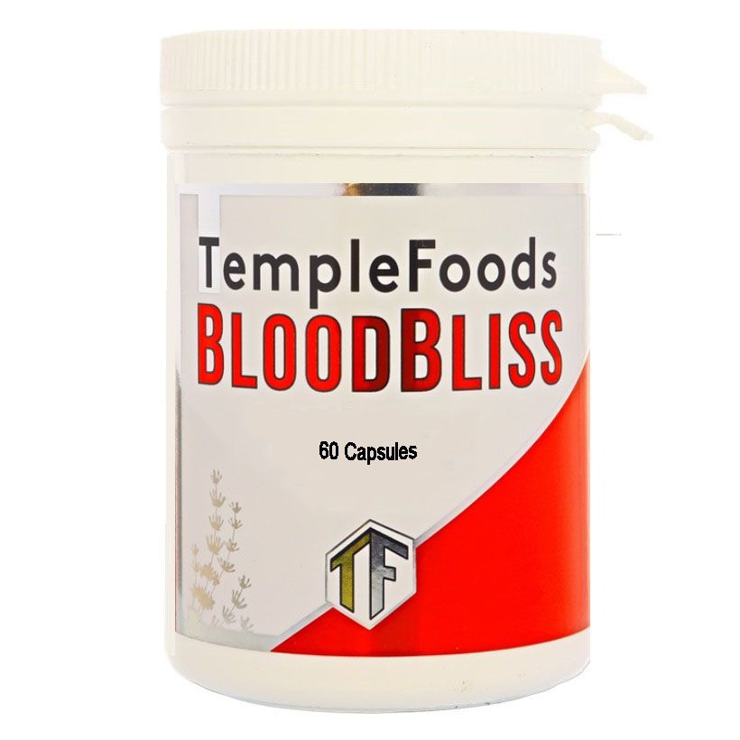 Temple Foods Blood Bliss. With Nattokinase 2000FU Cardiovascular ...