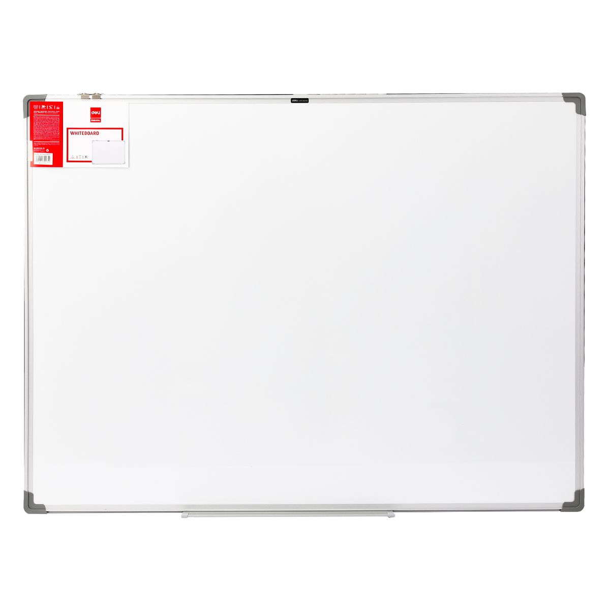 Deli Premium Magnetic Whiteboard 900×1200mm With Aluminium Frame ...