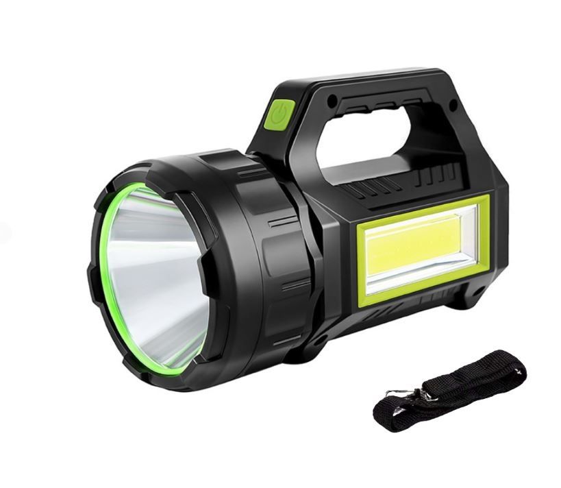 Solar Powered LED Strong Handheld Flashlight | Shop Today. Get it ...
