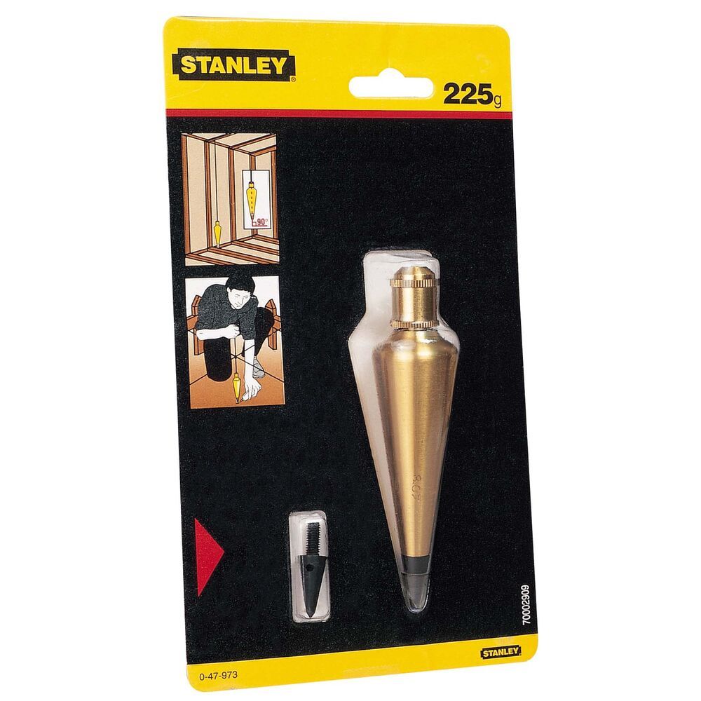 Stanley Plumb Bob Architect 225G | Shop Today. Get it Tomorrow ...