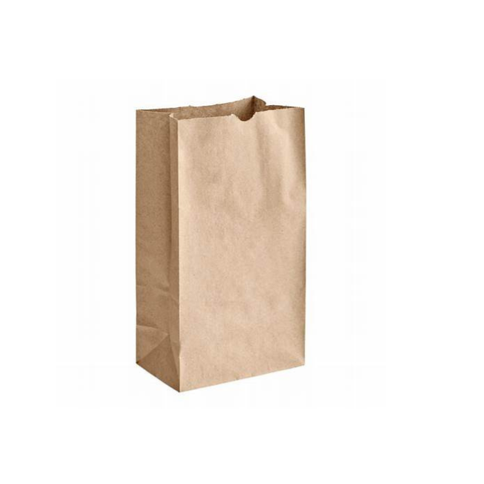 SO2 Brown Self-Opening Food Paper Bags For Popcorn or Lunch - 50 Piece ...