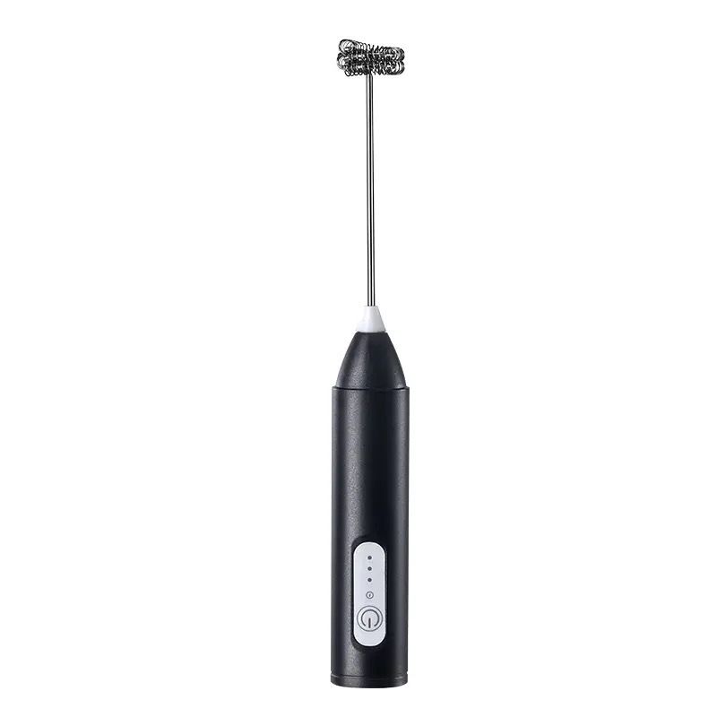 Hand-Held Stainless Steel Stirring Rod Electric Milk Foaming Device ...