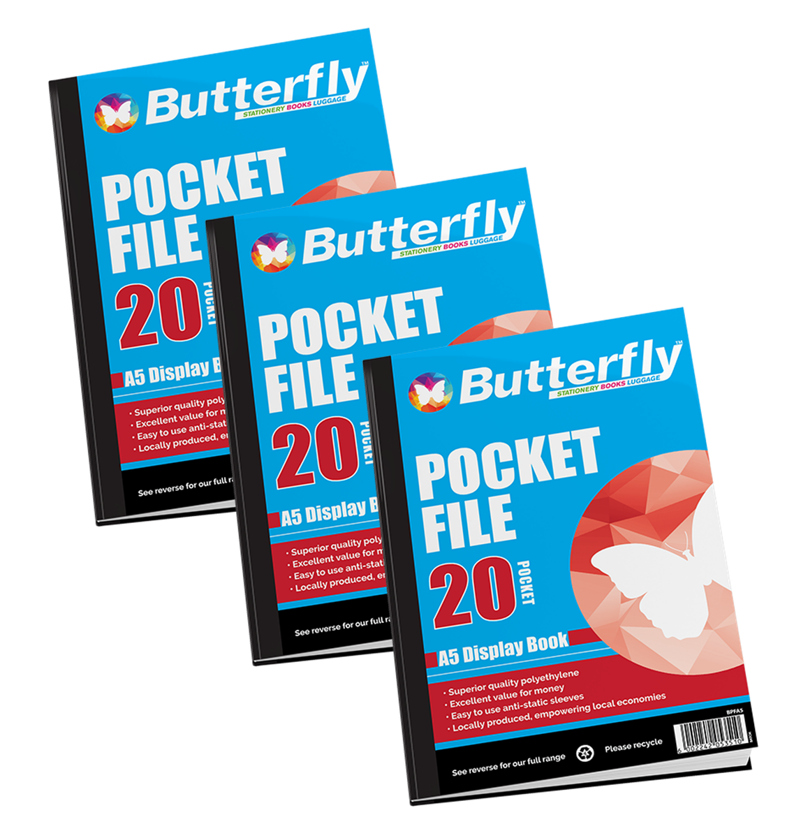 Pocket File - A5 50 m 20 Pocket Display Book X3 | Shop Today. Get it ...