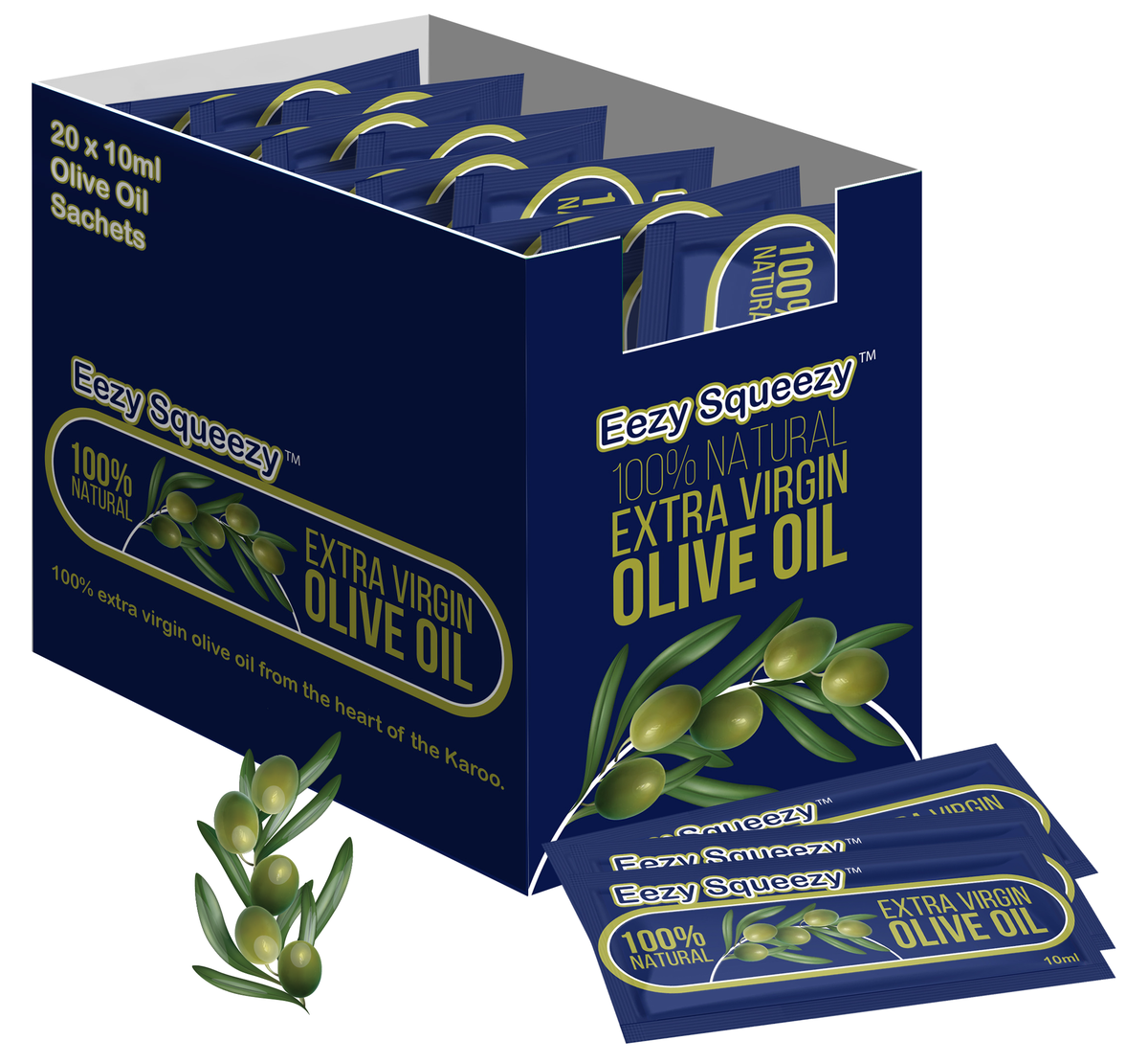 Eezy Squeezy Extra Virgin Olive Oil Sachets Shop Today Get It