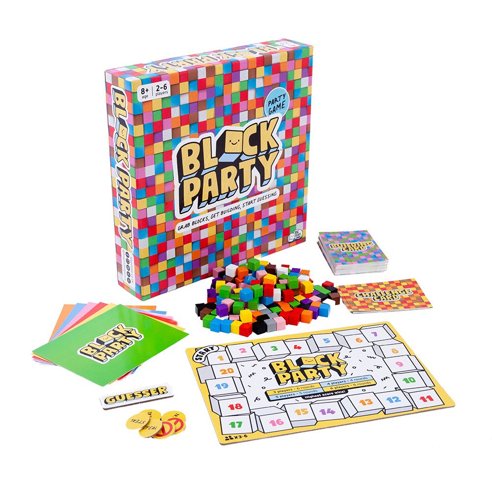 Big Potato Games: Block Party Family Building and Guessing Board Game ...