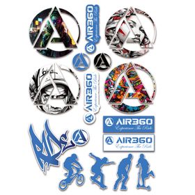 Air360 Icon Sticker Pack - Blue | Shop Today. Get it Tomorrow ...