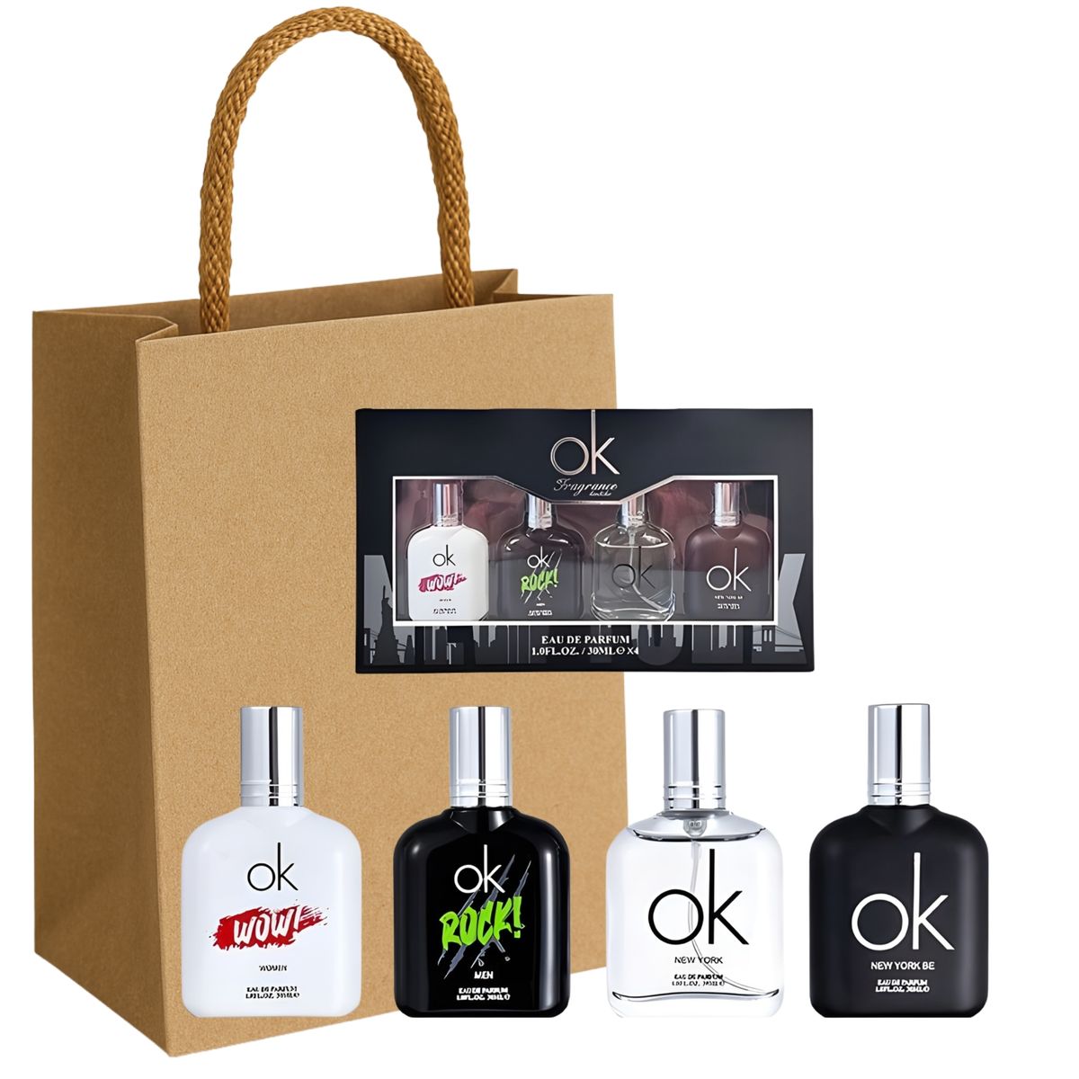 OK Fragrance - 4 Perfumes Couple Set | 4 x 30ml EDP | Shop Today. Get ...