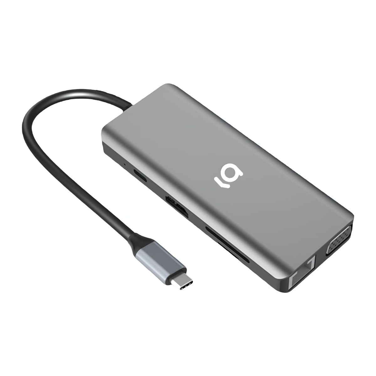 GNH Aluminum USB-C Port Compact Docking Station 11 in 1 | Shop Today ...