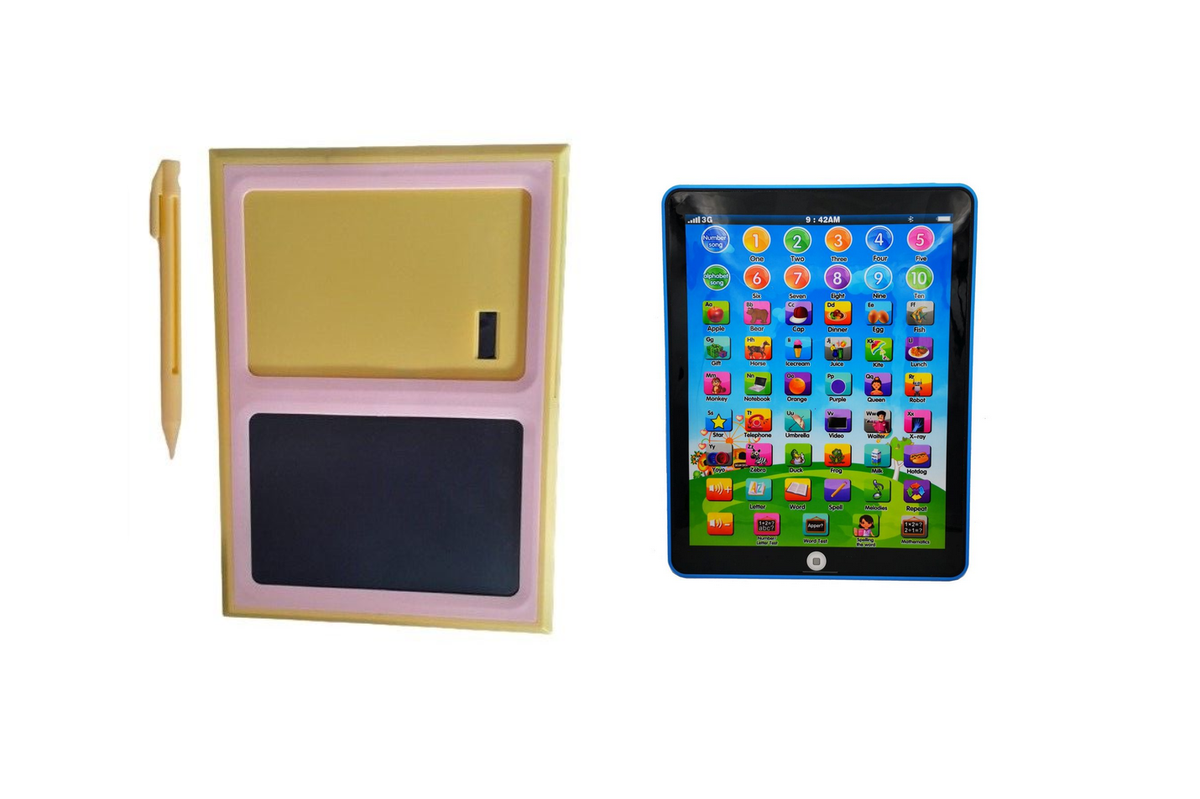 2 in 1 Writing Tablet with photo frame and Touch learning machine ...