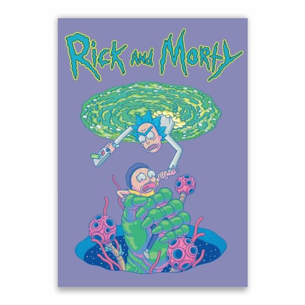 Rick And Morty Monster Grab Poster - A1 | Shop Today. Get it Tomorrow ...