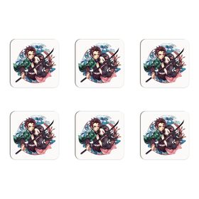 Demon Slayer Duo Coasters - Set of 6 | Shop Today. Get it Tomorrow ...