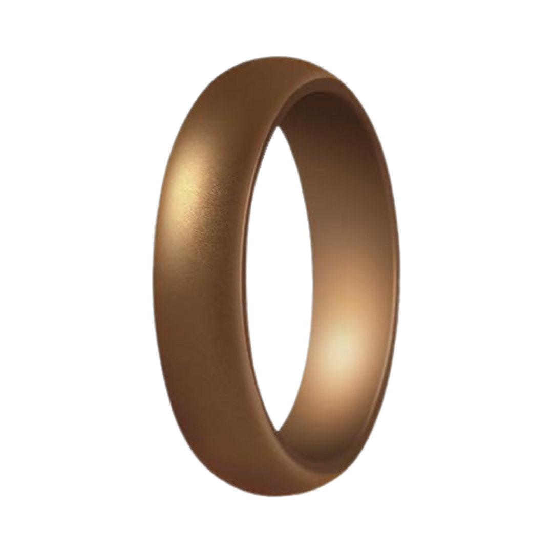 Ring Silicone Thin Dome Style - Bronze | Shop Today. Get it Tomorrow ...
