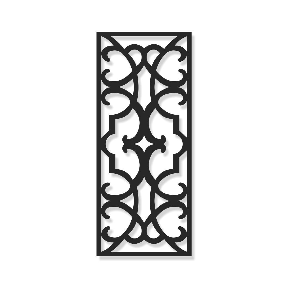 Aluminum Decorative Screen - Geometric Pattern | Shop Today. Get it ...