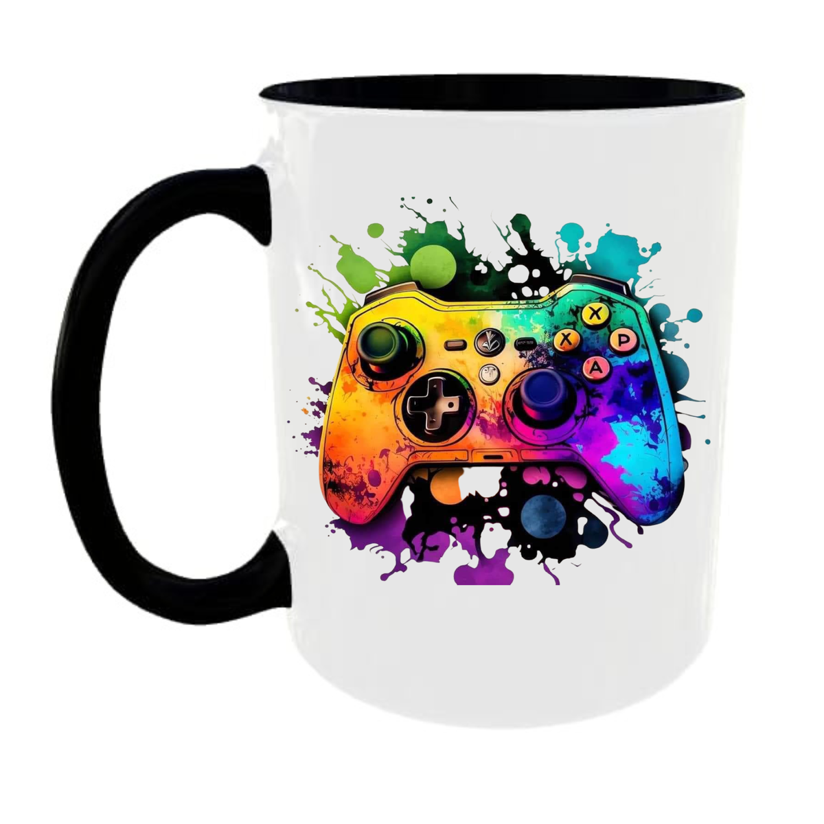 Gamer Remote Printed Coffee 2 Tone Black Mug | Shop Today. Get it ...