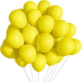 12-Inch Party Yellow Balloons - Pack of 100 Piece | Shop Today. Get it ...