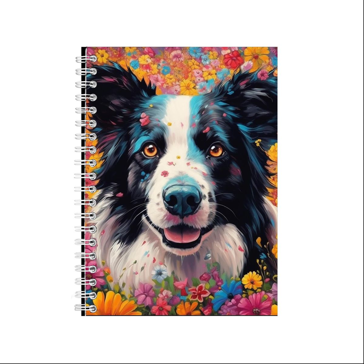 BORDER COLLIE Ninji Gift Idea A5 Notepad B-Day Gift | Shop Today. Get ...