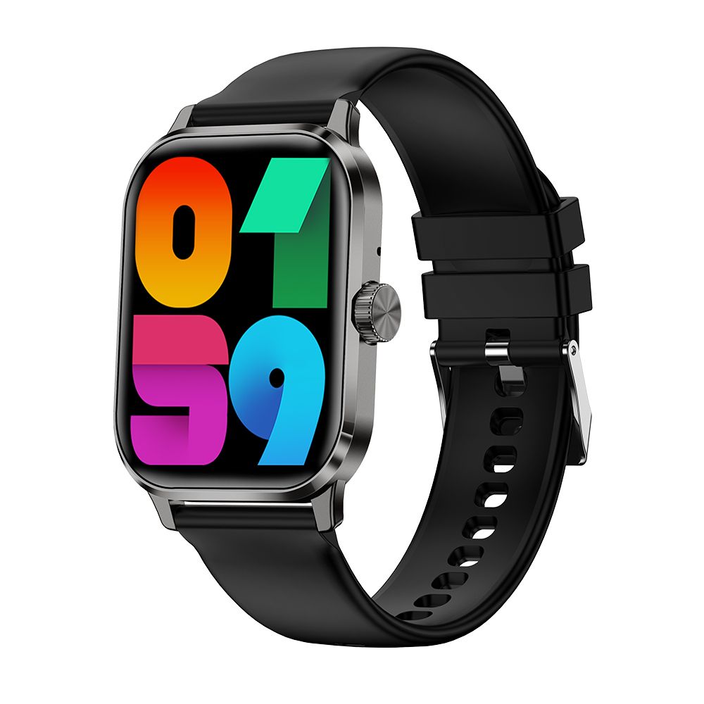 Black ZW9 Max Smartwatch,Bluetooth,Health Monitoring,IP68Waterproof ...