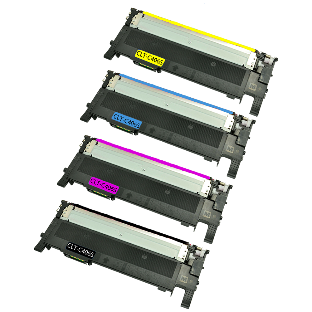 Compatible Samsung CLT-C406S | C406S | 406S Toner Cartridges Colour ...