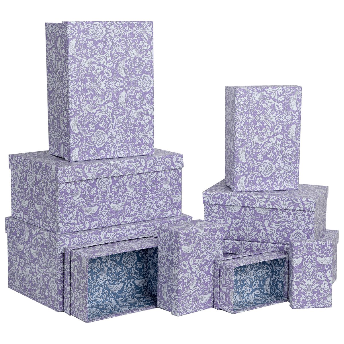 10 Nested Boxes - Lavender | Shop Today. Get it Tomorrow! | takealot.com