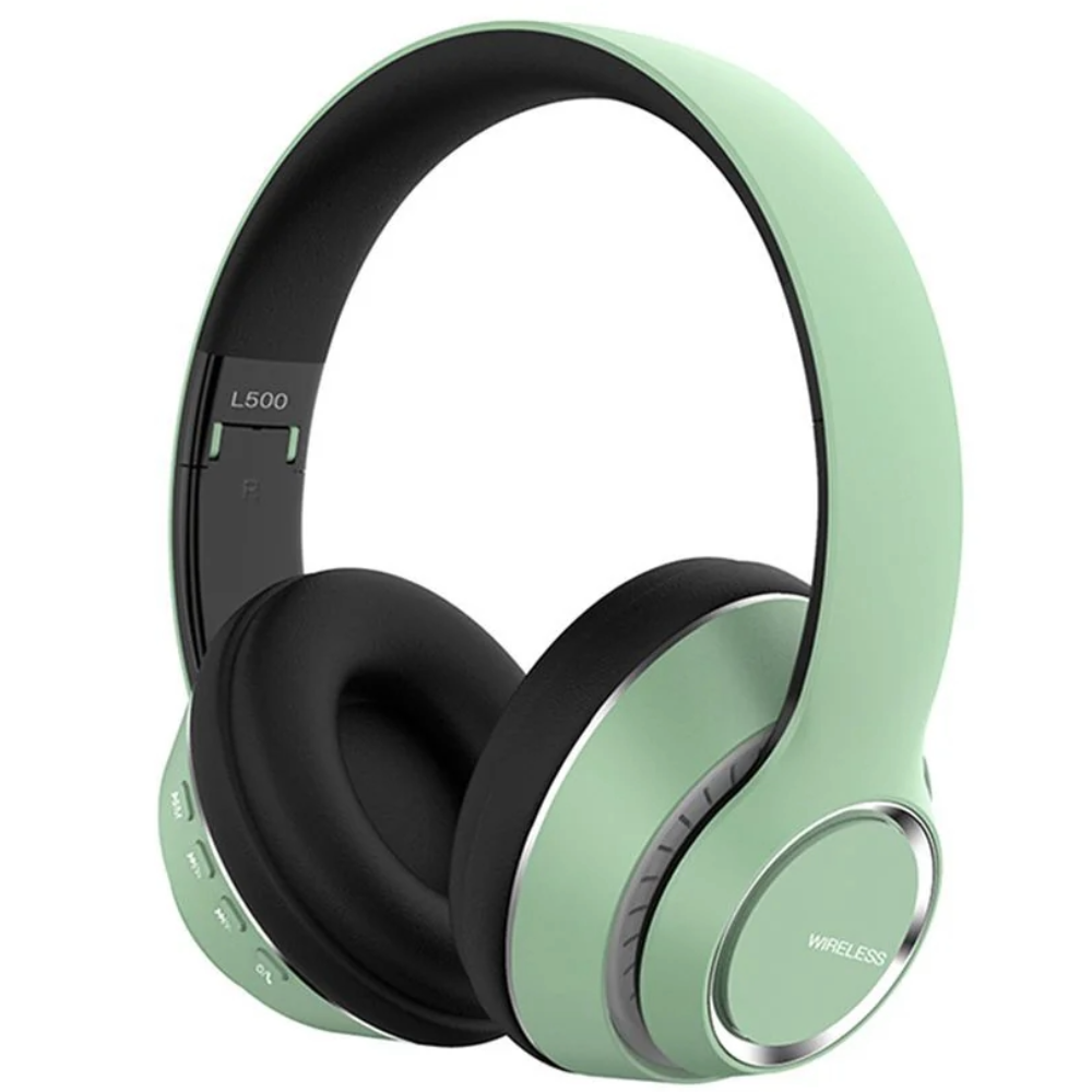 L500 Wireless On-Ear Folding Headphones - Bluetooth Wiresless ...