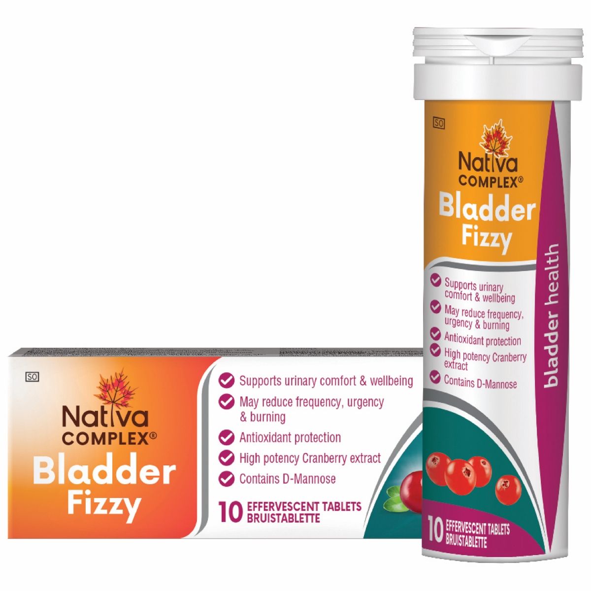 Nativa Bladder Fizzy Effervescent Tablets - 10's | Shop Today. Get it ...