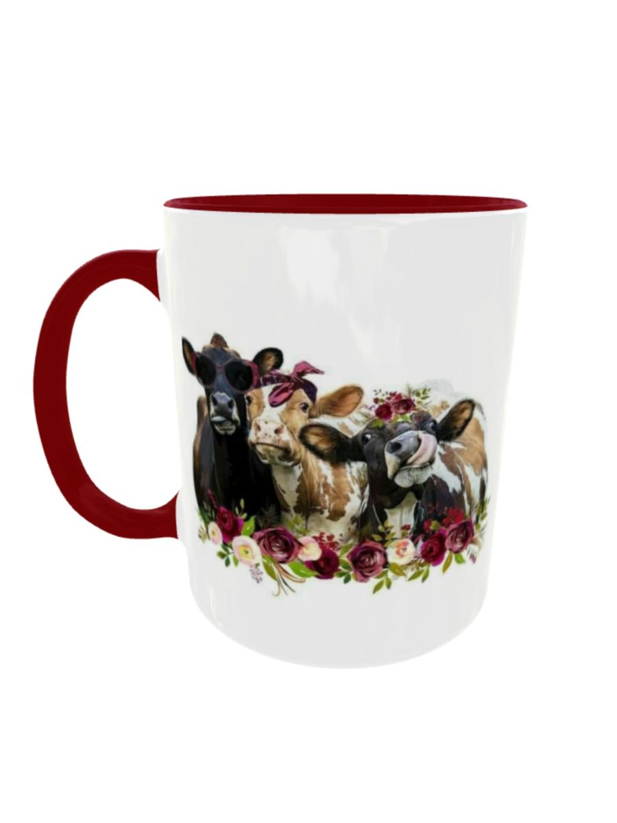 Maroon Cow Coffee Mug | Shop Today. Get it Tomorrow! | takealot.com
