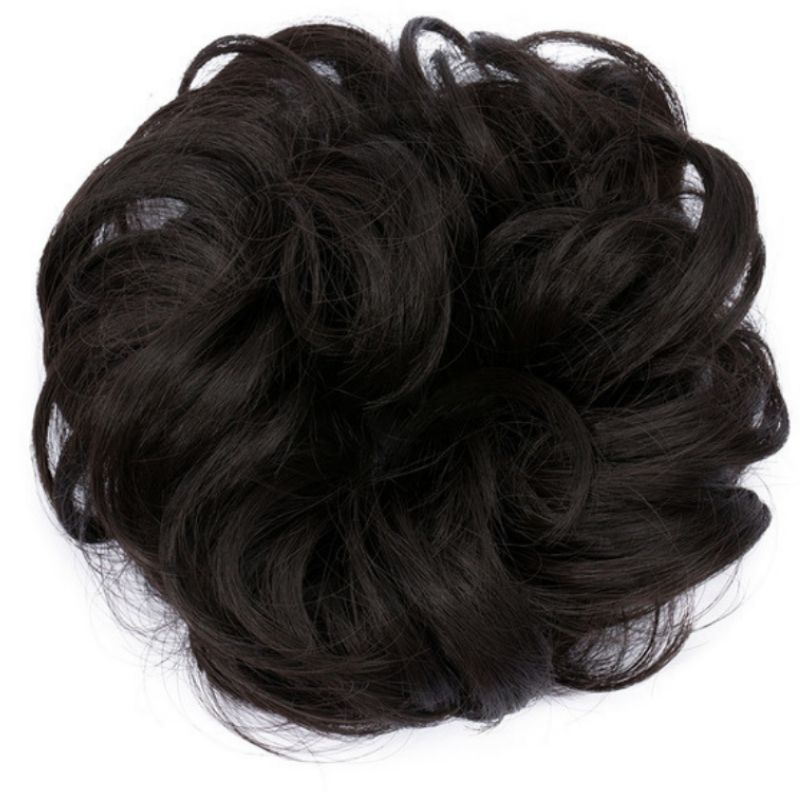 Messy Chignon Scrunchie Hair Bun Pony Updo | Shop Today. Get it ...