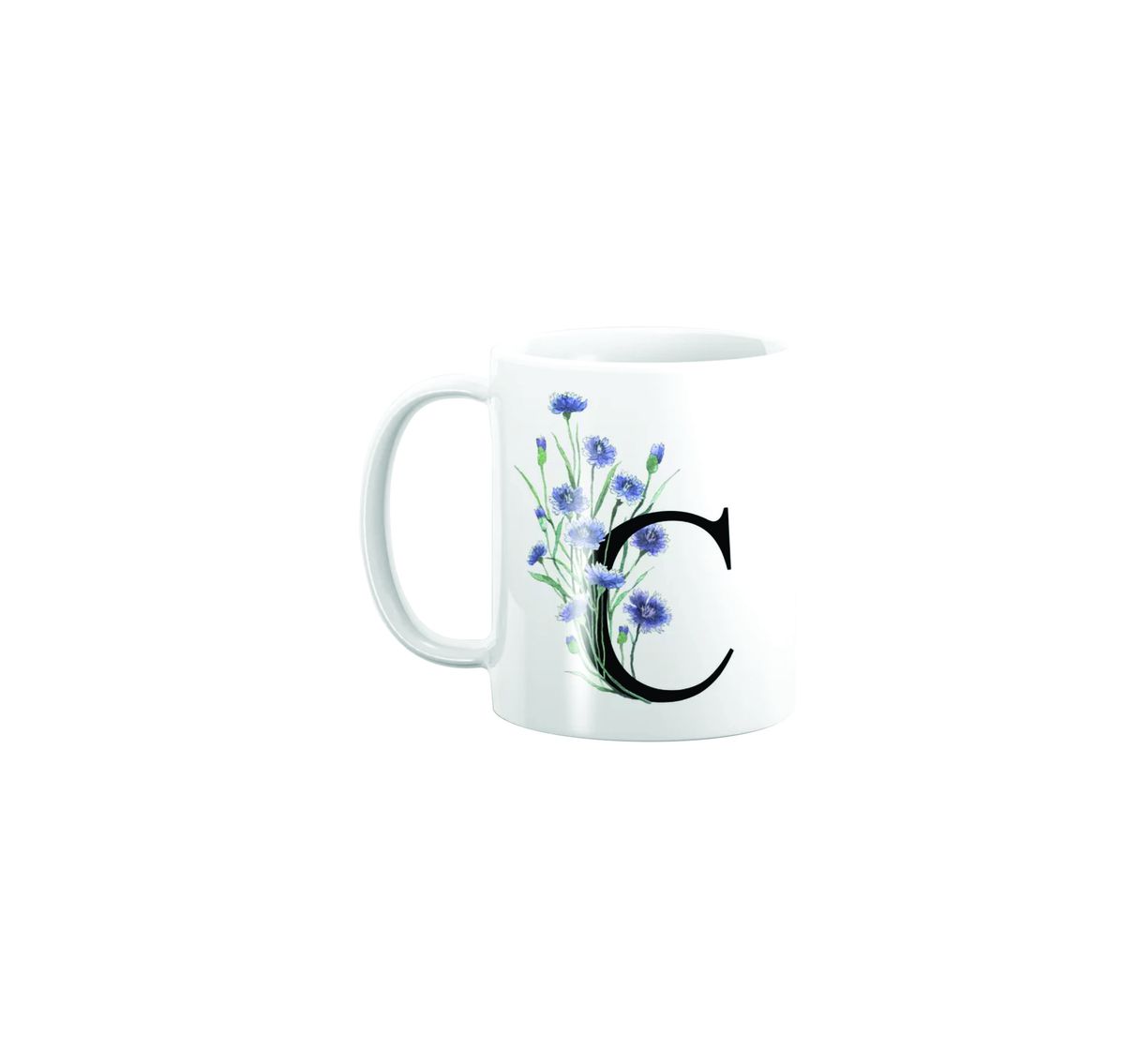 PepperSt Mug - Letter 'C' Cornflower Typography | Shop Today. Get it ...