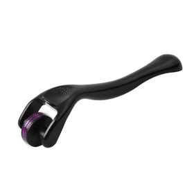 1.0mm 180 Needles Titanium Micro Derma Roller for Skin Care - Black ...