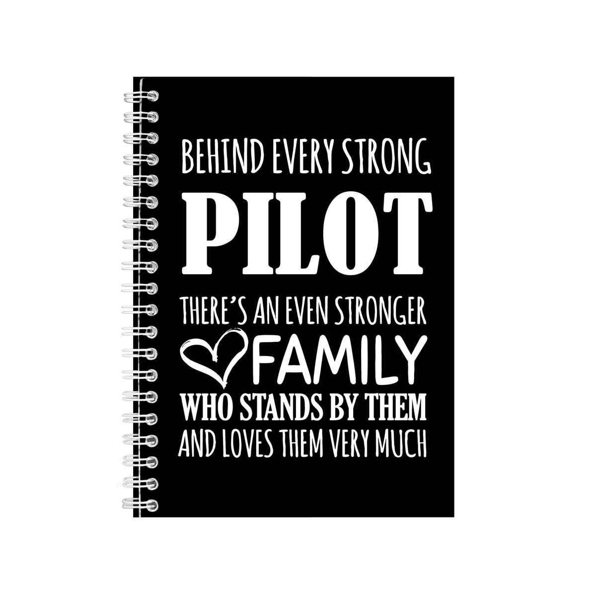 Pilot Wire Bound Notebook Flying Gift Idea Writing Books Notepad 018 ...