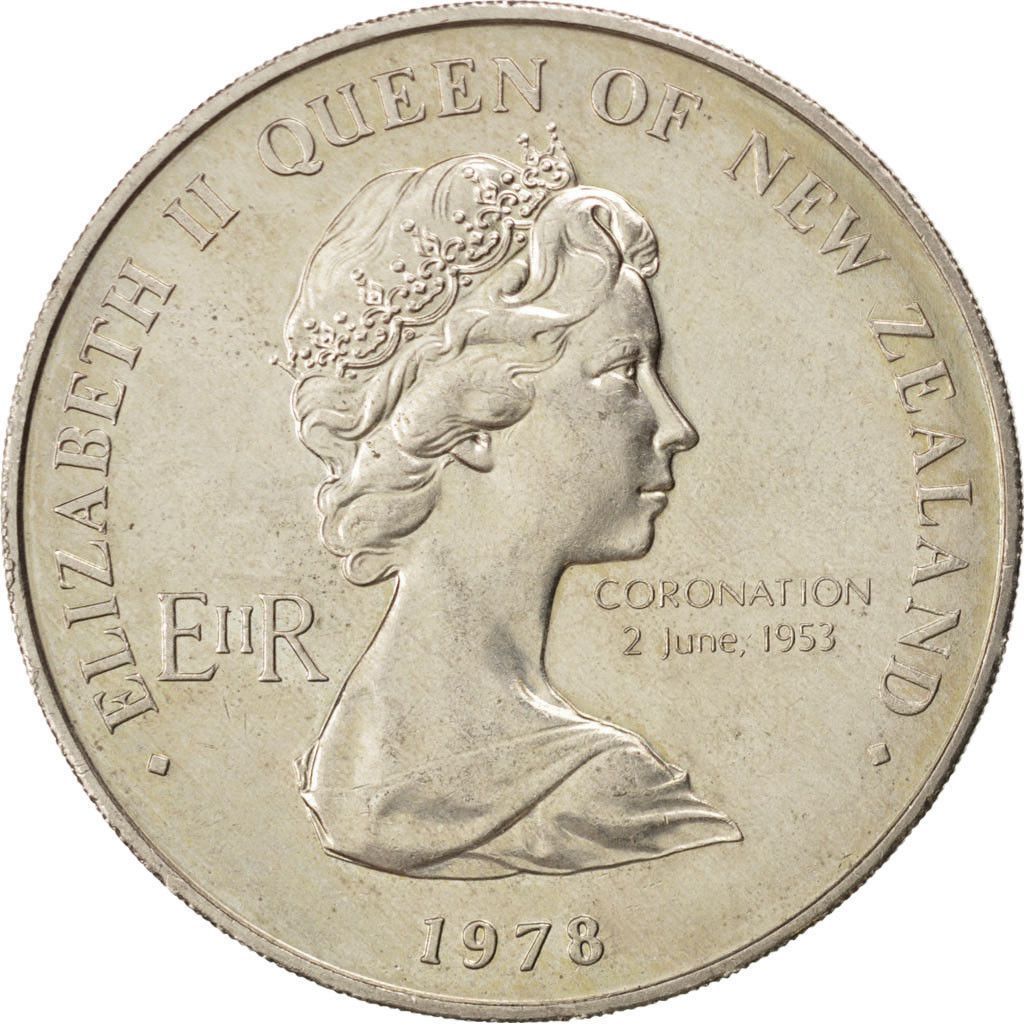 1978 Opening of Parliament Beehive Coin from New Zealand Dollar Coin ...