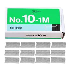 12 Boxes Stainless Steel Staples No.10 Standard Size Heavy Duty Metal ...