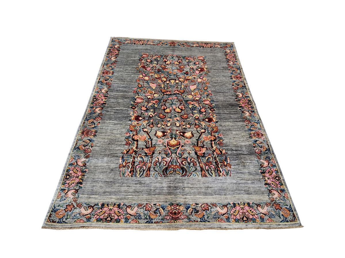Top Quality Pomegranate Tree Design Ariana Carpet 237x165 cm | Shop ...