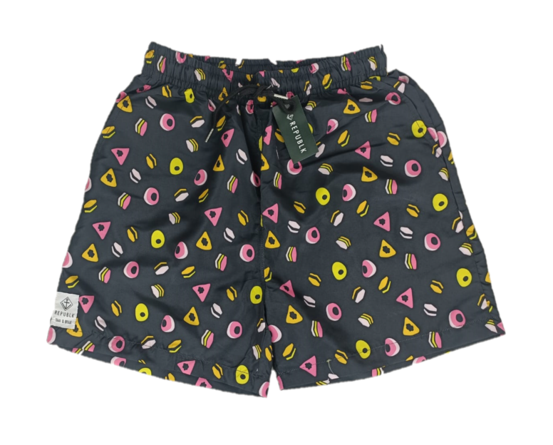 Republk - Baai & Braai Broek Men's Fashionable Swim Shorts - Liquorice ...