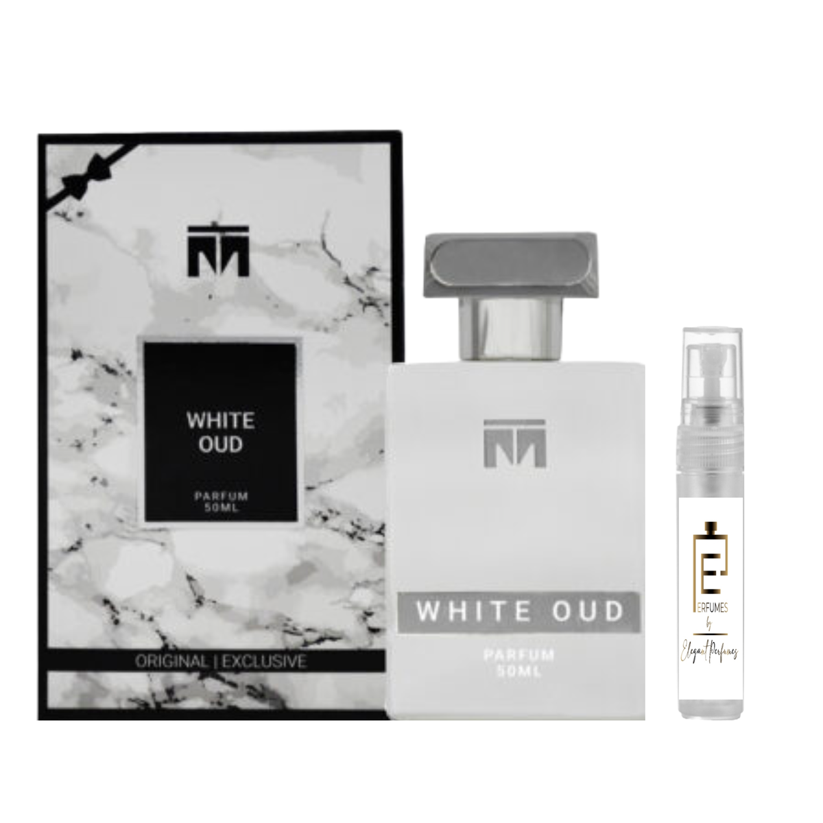 White Oud - Eau De Parfum with 5ml Elegance Perfume Bottle | Shop Today ...