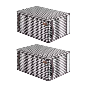 Modern 60L Heavy Duty Storage Bag with Zip Closure - 2 Pack | Shop ...