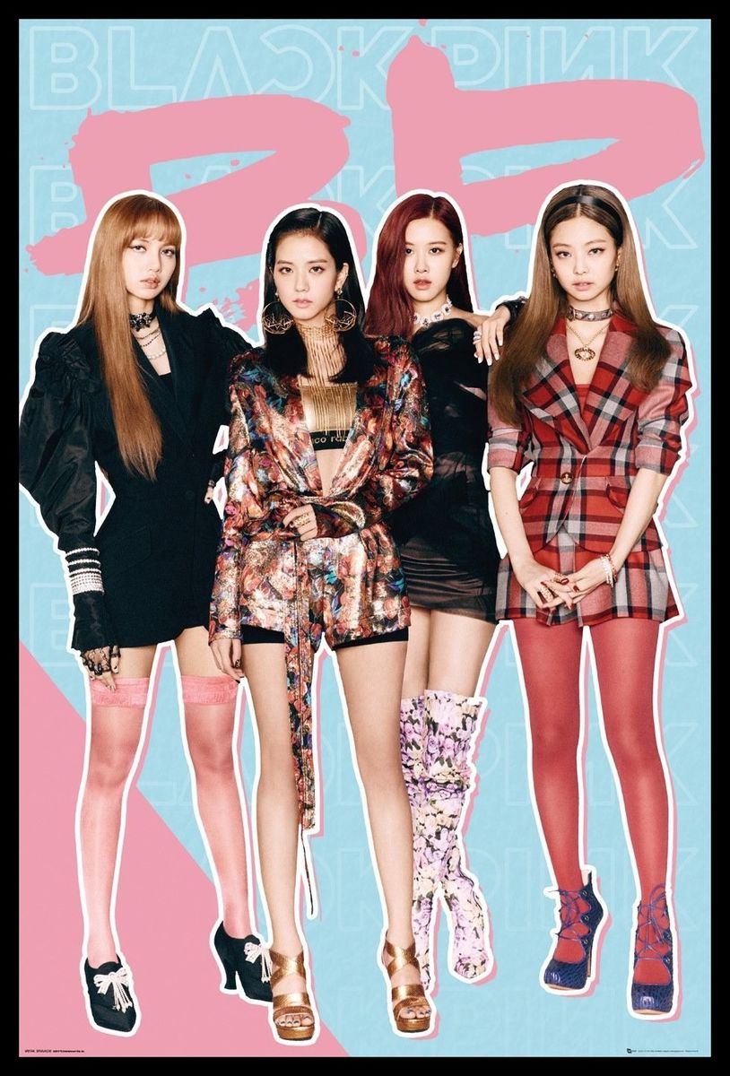 Blackpink - BP Poster with Black Frame | Shop Today. Get it Tomorrow ...