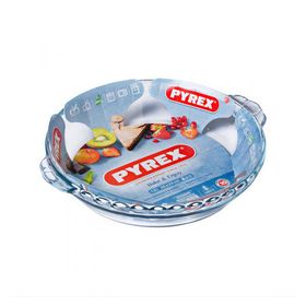 Pyrex - Bake & Enjoy Glass Bakeware Pie Dish with Handles | Shop Today ...