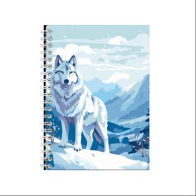 A5 Spiral Notepad Winter Wolf 1 Book | Shop Today. Get it Tomorrow ...