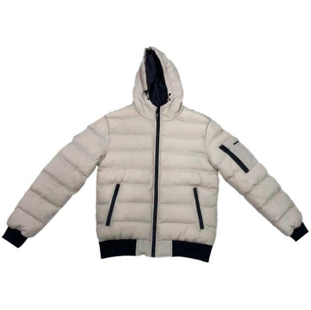 CUTTY - CFrost Padded Beige Mens Jacket - Apricot | Shop Today. Get it ...