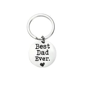 Stainless Steel Father's Day Key Ring Gift - Best Dad Ever | Shop Today ...